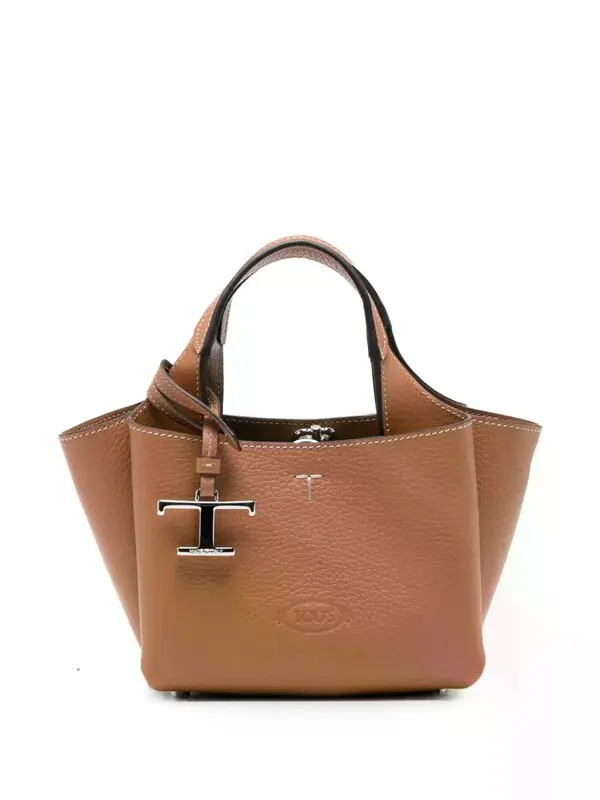 TOD'S Micro T Timeless Tote Bag - Brown