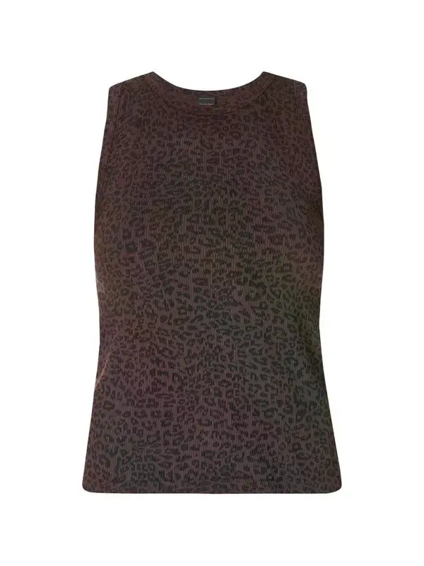 Sweaty Betty Leopard-print Racerback Tank Top