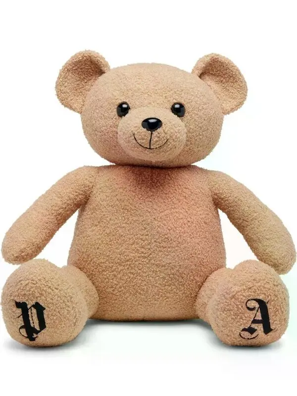 Palm Angels Logo-embroidered Teddy Bear - Brown