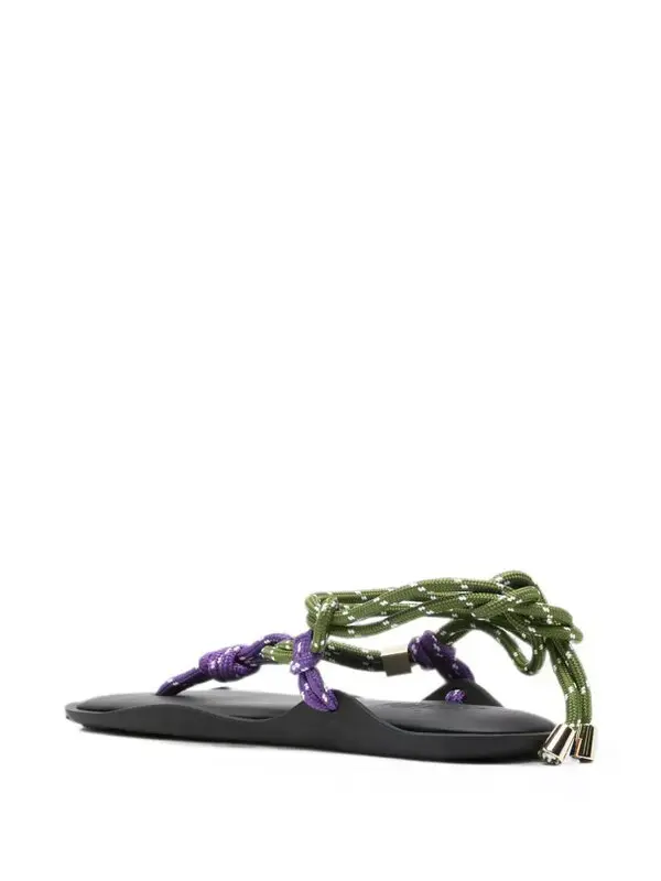 Flowze Rope-strap Flat Sandals
