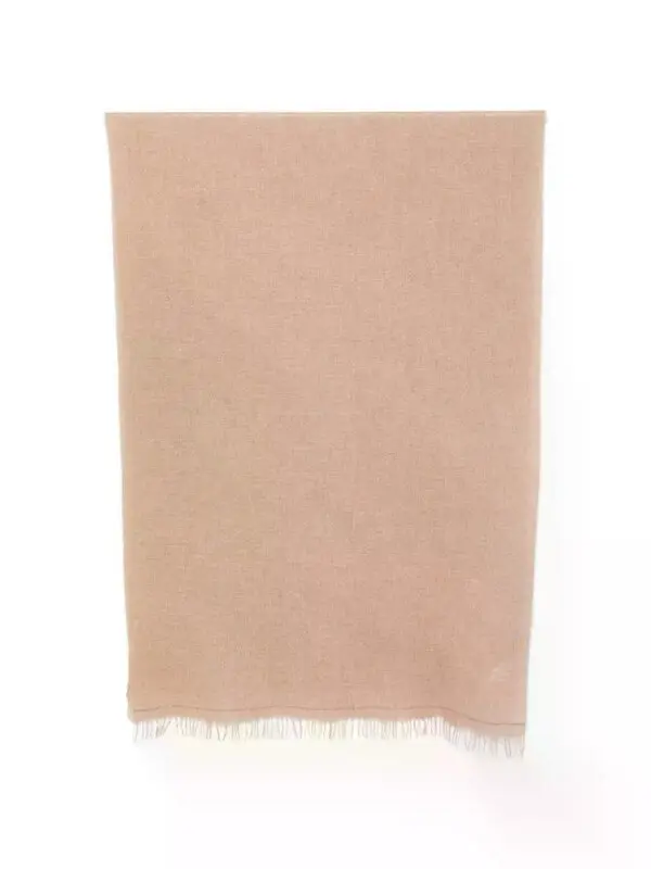 Fabiana Filippi Fringed-edge Scarf - Neutrals