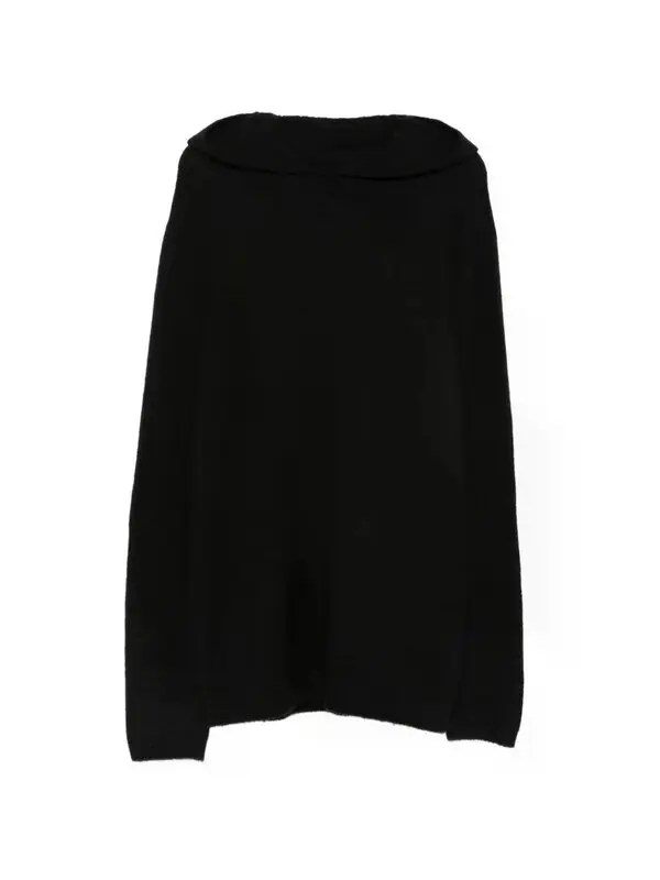 Rick Owens Knitted Hooded Sweater