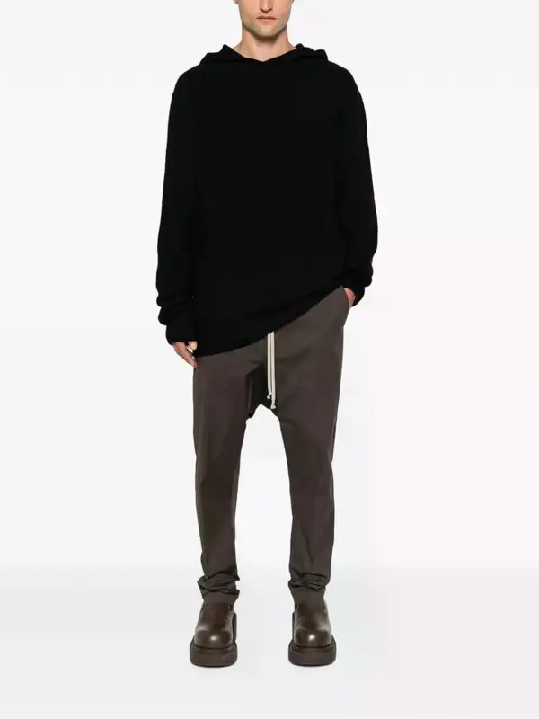 Rick Owens Knitted Hooded Sweater