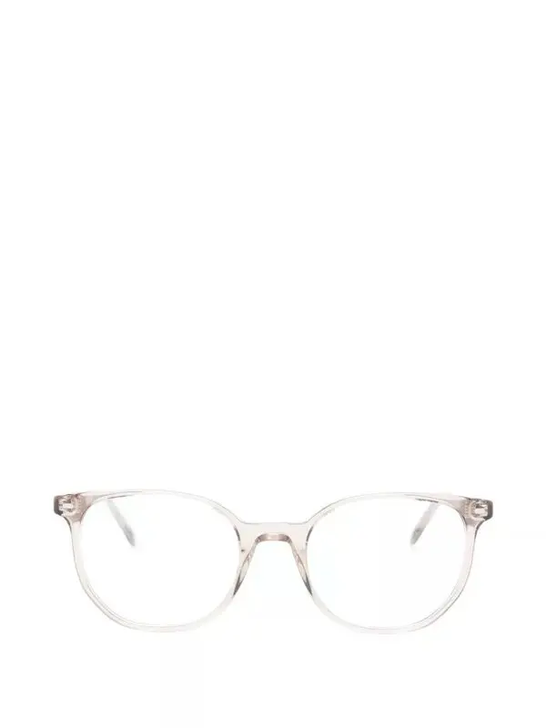 Ray-ban Elliot Round Frame Eyeglasses - Neutrals