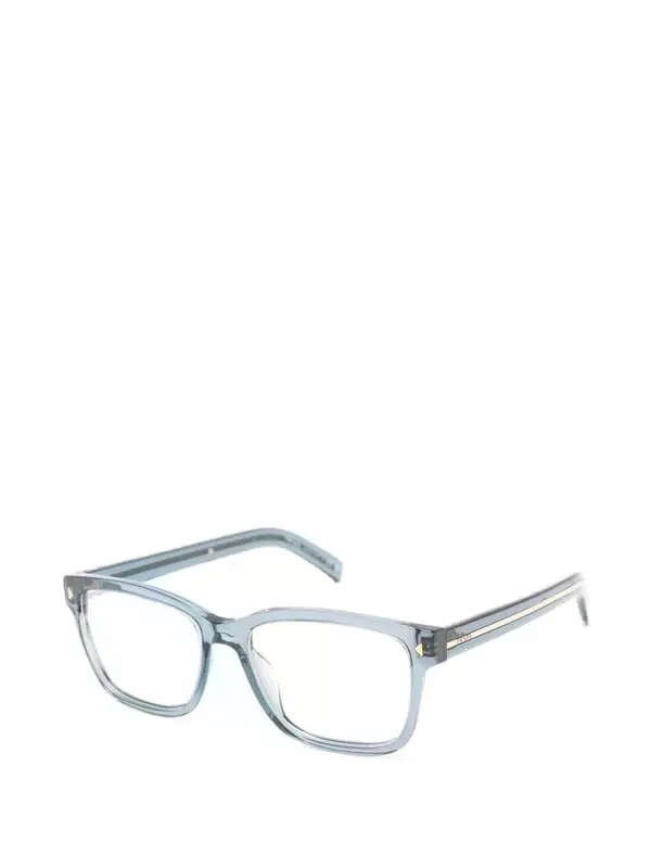 Prada Rectangle Frame Glasses - Blue