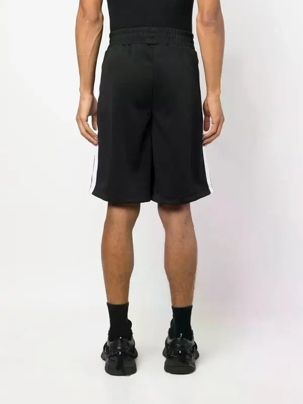 Palm Angels Logo Print Track Shorts