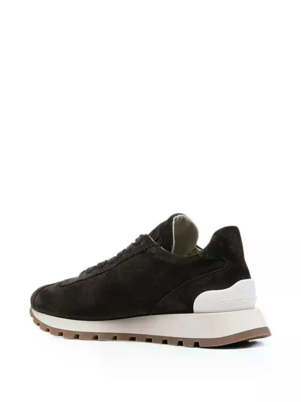 Brunello Cucinelli Suede Monili-detail Sneakers