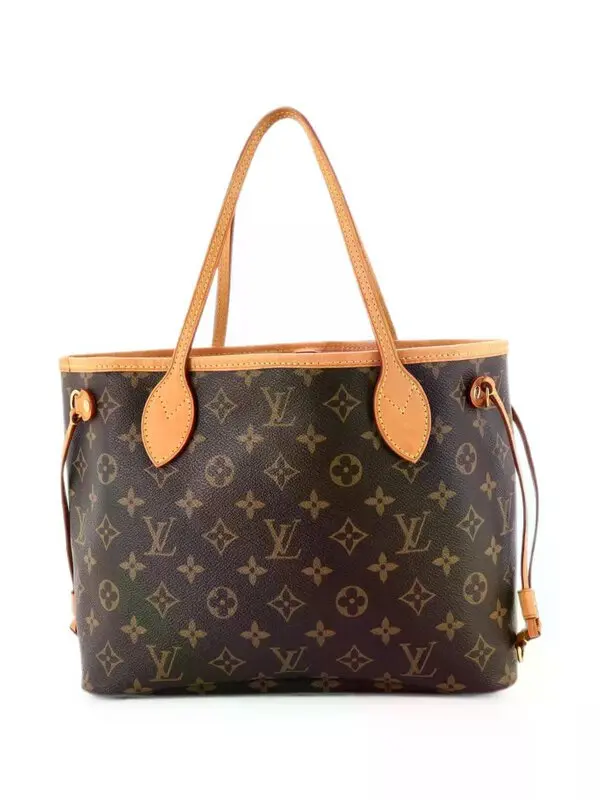 LOUIS VUITTON Monogram Canvas Tote Bag - Brown