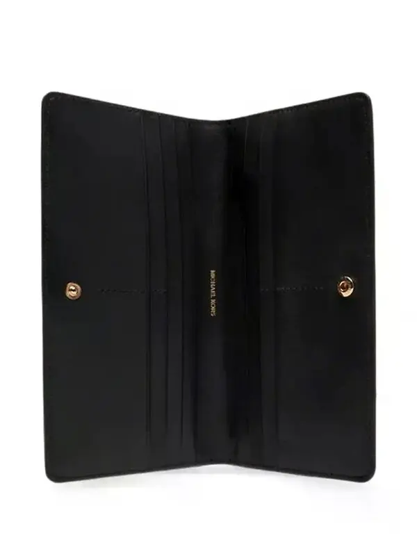 Michael Kors Grained-leather Snap-fastening Wallet