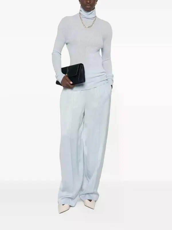 Fabiana Filippi Ribbed Knit Turtleneck Sweater