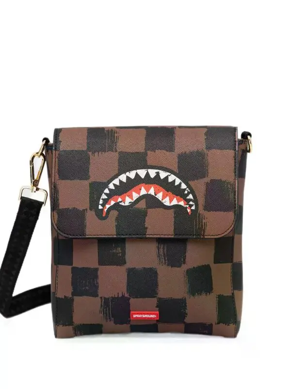 SPRAYGROUND Checkered Shark Belt Bag