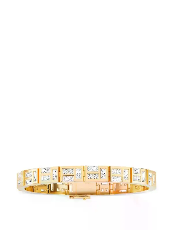APM MONACO Tone Cubic Zirconia Embellished Bracelet - Gold