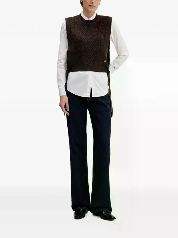 PEDRO DEL HIERRO Knitted Tie-side Vest