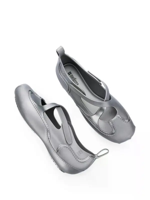 Melissa Aira Ballet Flats - Silver