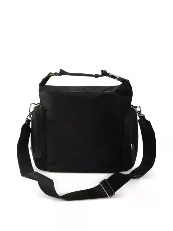 Prada Re-nylon And Saffiano Leather Shoulder Bag