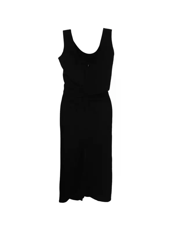 Dior Sleeveless Draped Dress