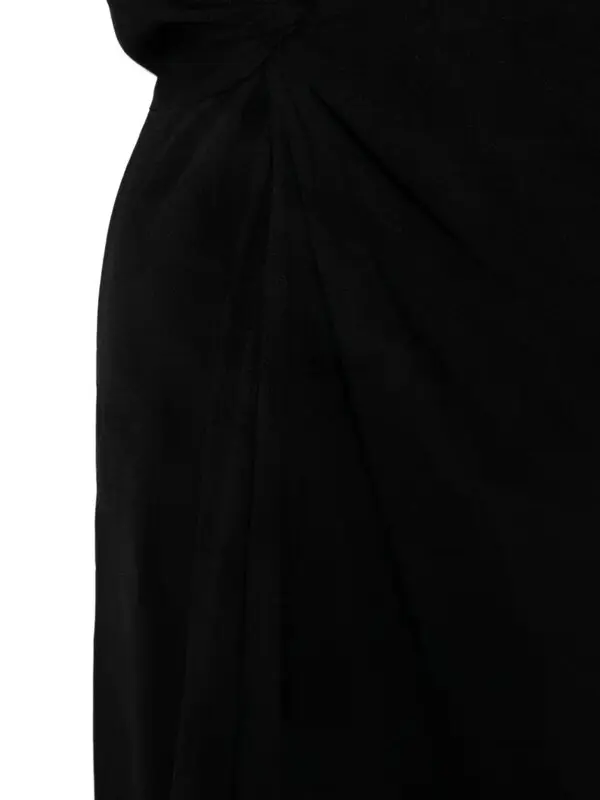 Dior Sleeveless Draped Dress