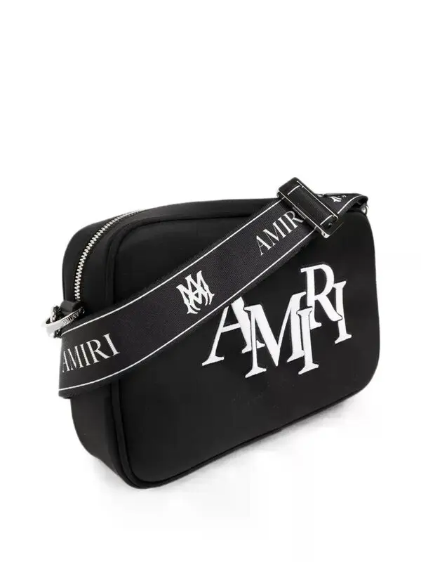 Amiri Logo Embroidered Messenger Bag