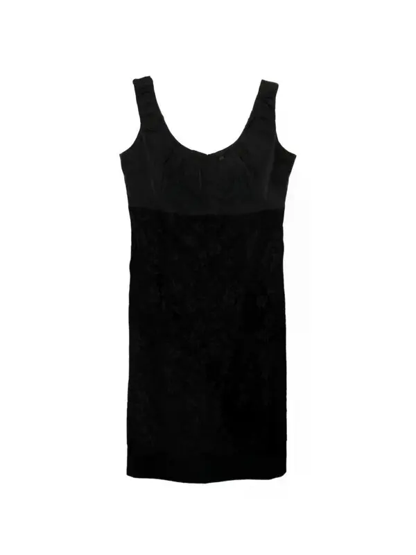LOUIS VUITTON Lace Corset Dress - Black