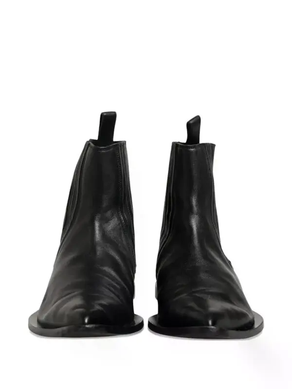 Dolce & Gabbana Leather Ankle Boots