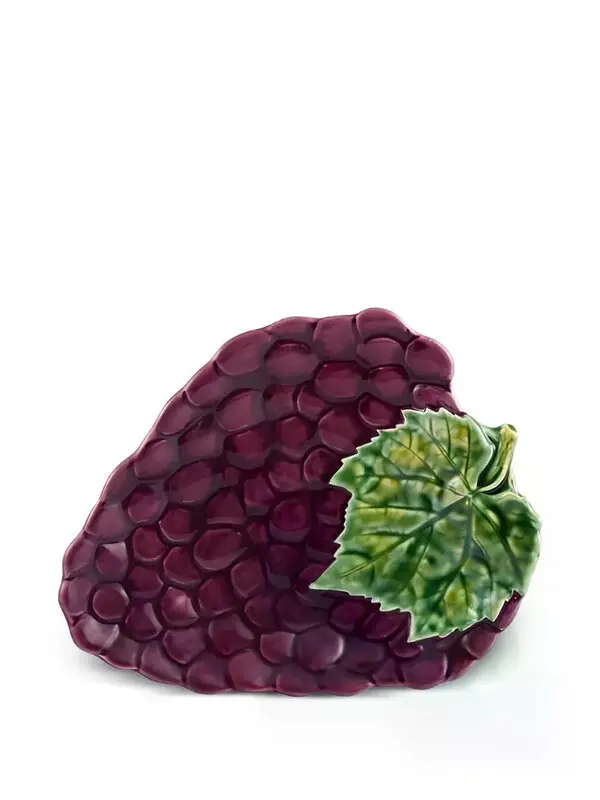 BORDALLO PINHEIRO Grape-shaped Dessert Plate Set - Purple