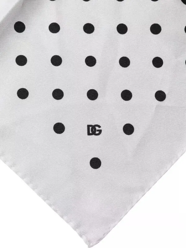 Dolce & Gabbana Polka-dot Square Scarf