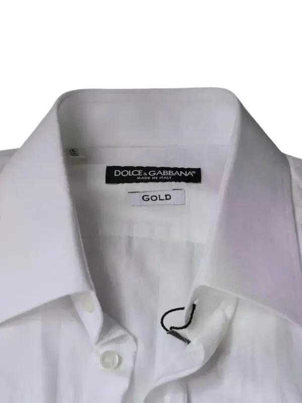 Dolce & Gabbana Gold Slim-fit Shirt