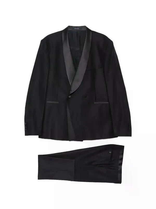 Tagliatore Shawl-lapel Double-breasted Suit