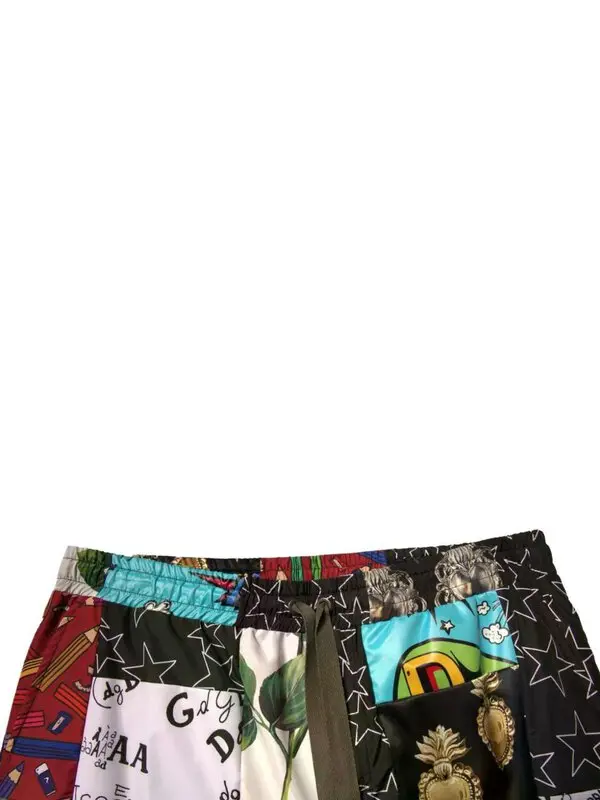 Dolce & Gabbana Patchwork Cargo Shorts
