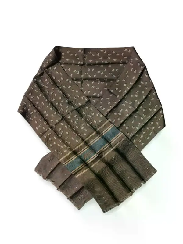 Dolce & Gabbana Paisley-print Silk Scarf