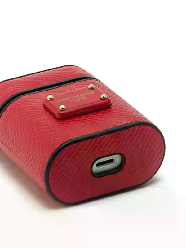 Dolce & Gabbana Logo-plaque Airpods Case