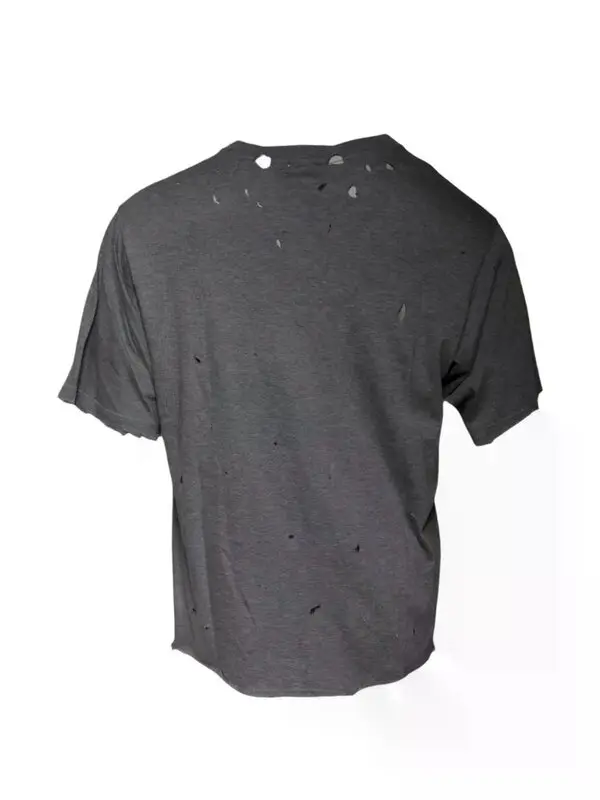Dolce & Gabbana Distressed Logo-patch T-shirt