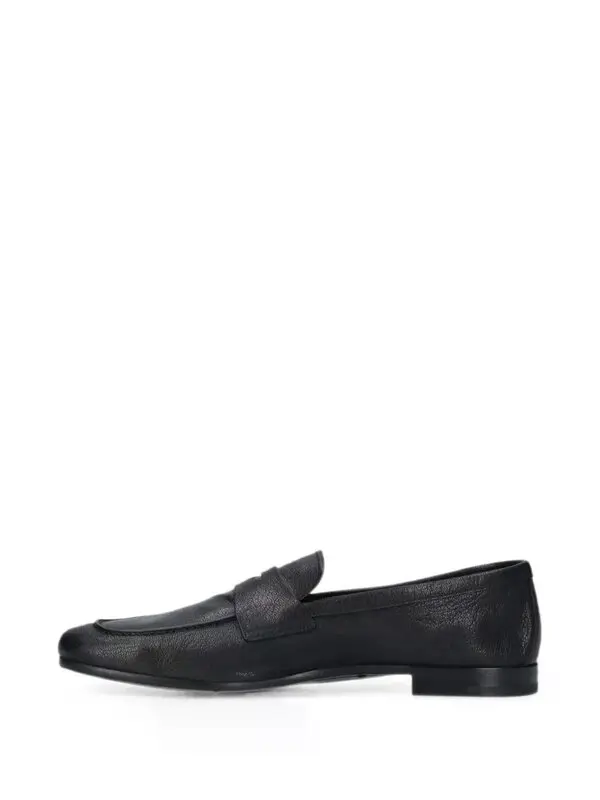 Prada Logo-print Leather Loafers