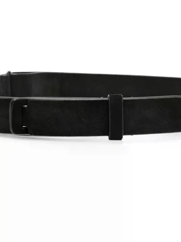 Officine Creative Suede Belt - Black