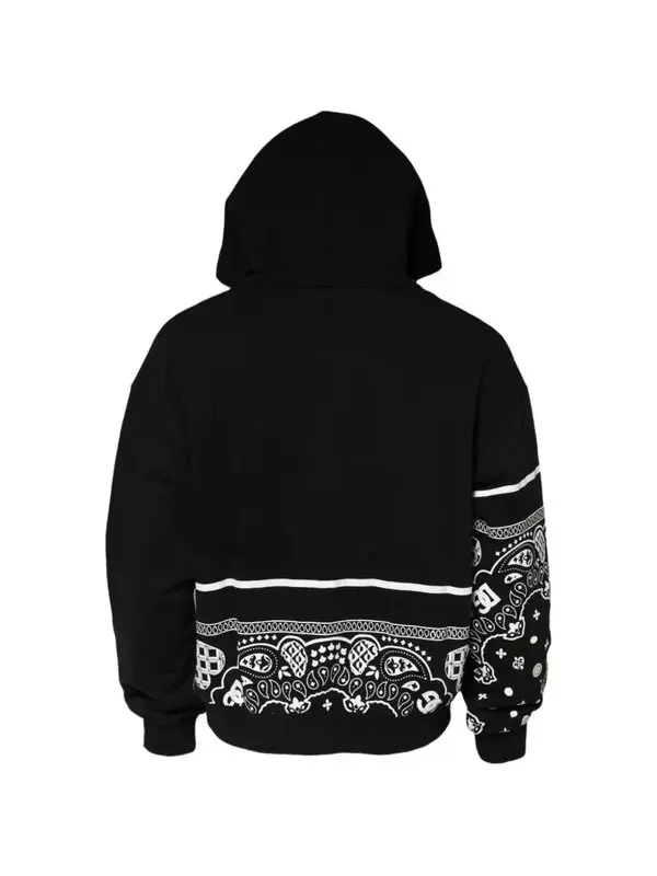 Dolce & Gabbana Bandana Print Drawstring Hoodie