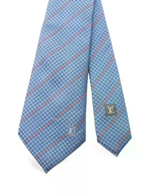 LOUIS VUITTON Logo Detail Neck Tie