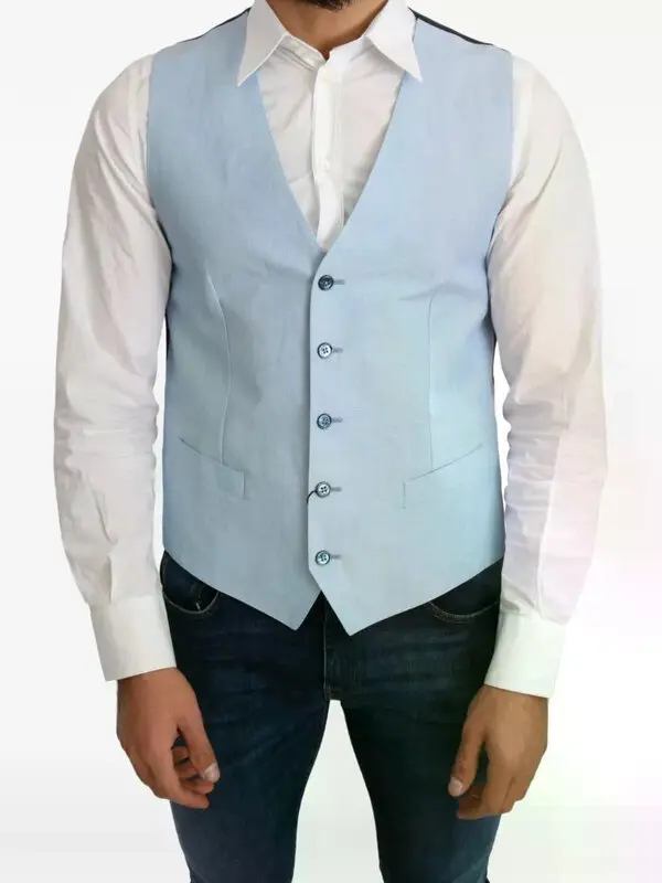 Dolce & Gabbana V-neck Button-up Waistcoat