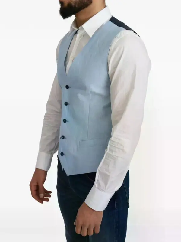 Dolce & Gabbana V-neck Button-up Waistcoat