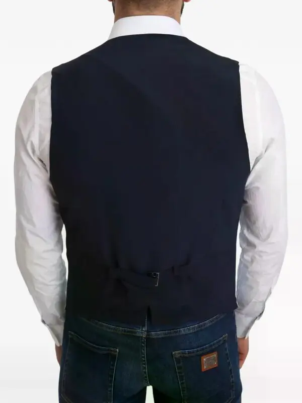 Dolce & Gabbana V-neck Button-up Waistcoat
