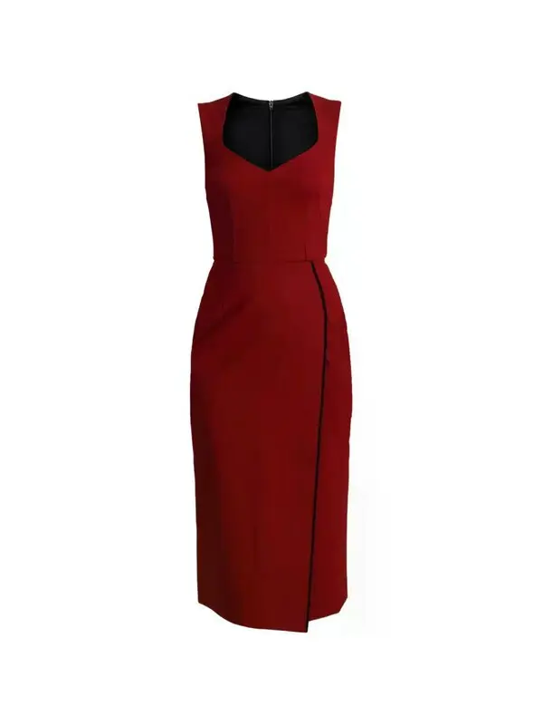 Dolce & Gabbana Piped Midi Dress