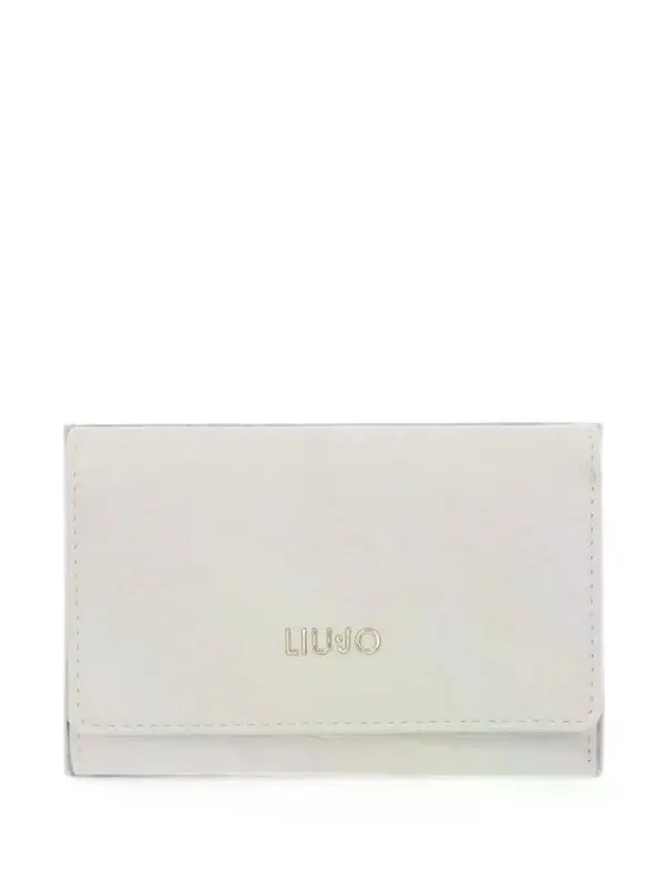 Liu Jo Large Logo-plaque Wallet - White