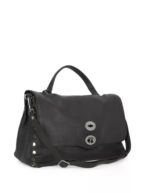 ZANELLATO Medium Postina Shoulder Bag - Black