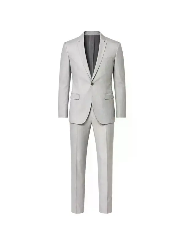 Dolce & Gabbana Gold Notched-lapel Single-breasted Suit