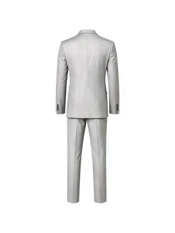 Dolce & Gabbana Gold Notched-lapel Single-breasted Suit