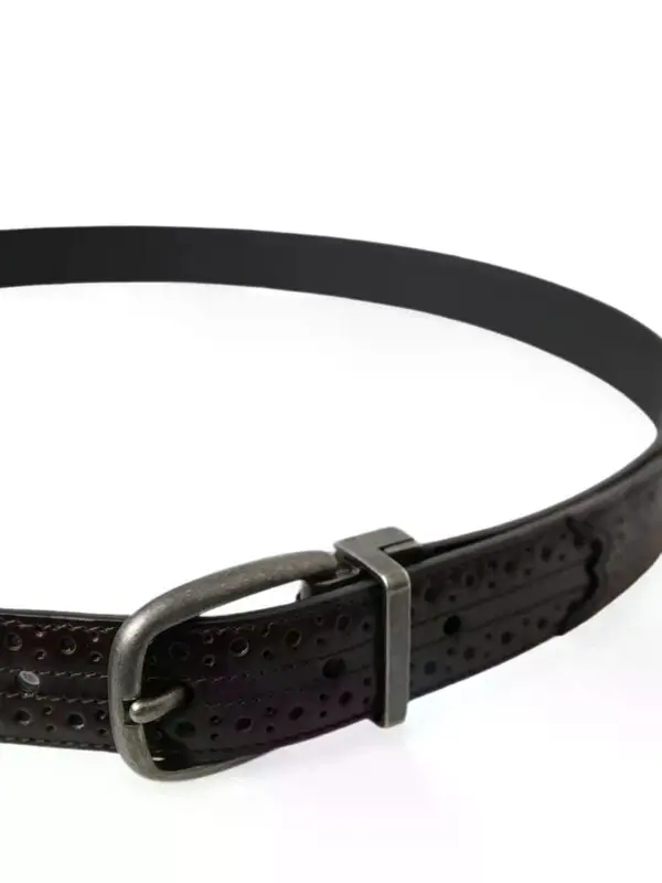 Dolce & Gabbana Perforated Leather Belt