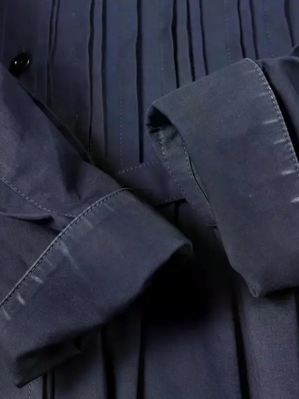 LOUIS VUITTON Pin-tuck Belted Shirt