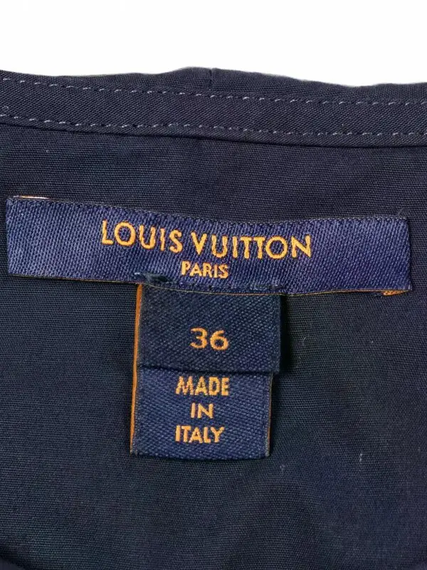 LOUIS VUITTON Pin-tuck Belted Shirt