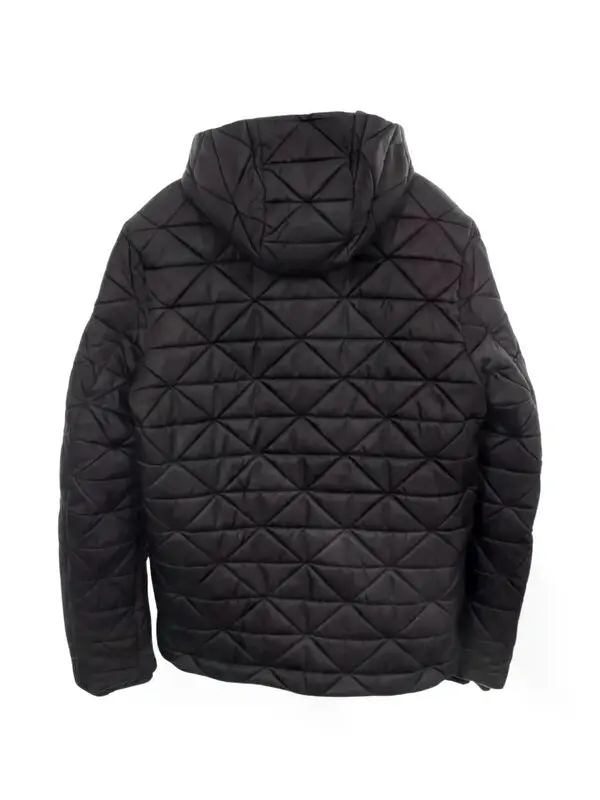 Prada Re-nylon Hooded Quilted Jacket