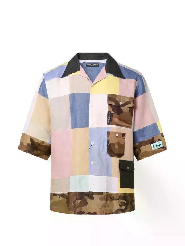 Dolce & Gabbana Patchwork-motif Shirt