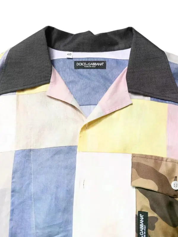 Dolce & Gabbana Patchwork-motif Shirt